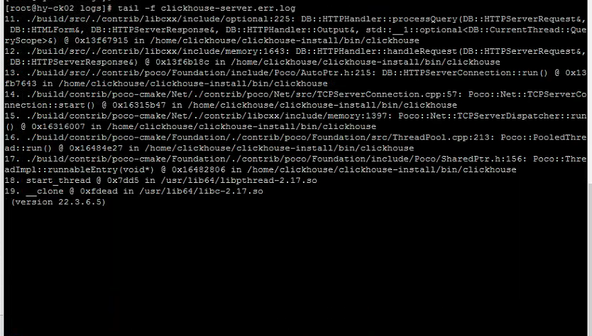 服务器层面 - CK基础操作文档 - 《内部文档分享书籍》