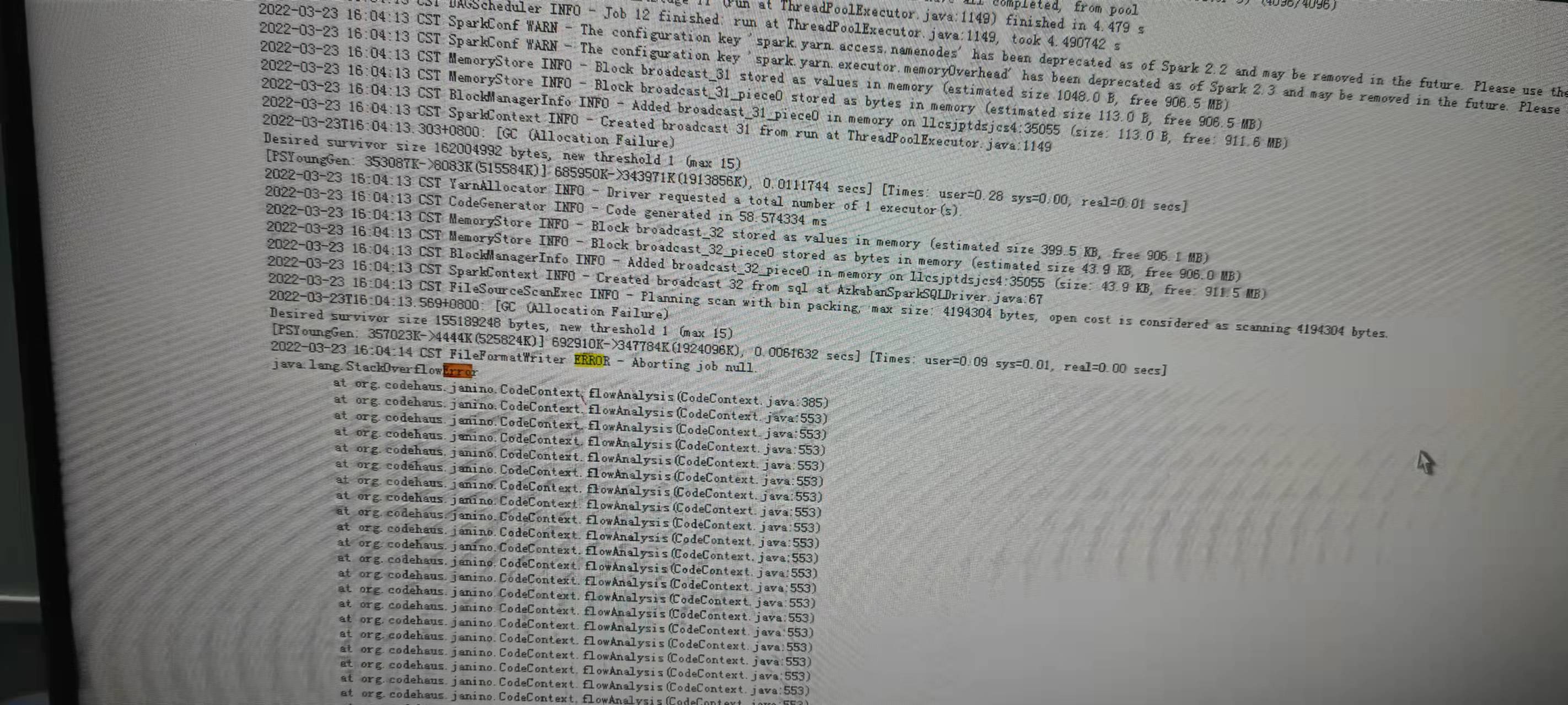 离线开发 - FAQ-离线开发sql太长org.codehaus.janino.CodeContxt.flowAn - 《EasyData数据开发治理平台FAQ》