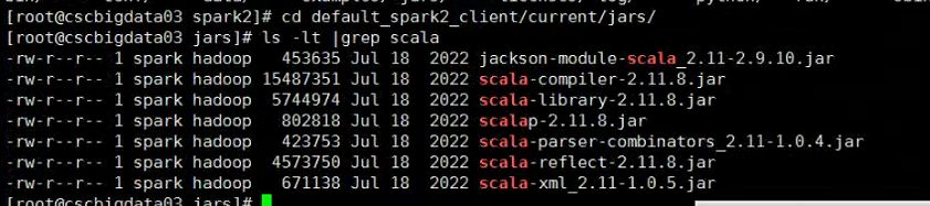 离线开发 - FAQ-spark jar 提交报错scala版本问题 - 《EasyData数据开发治理平台FAQ》