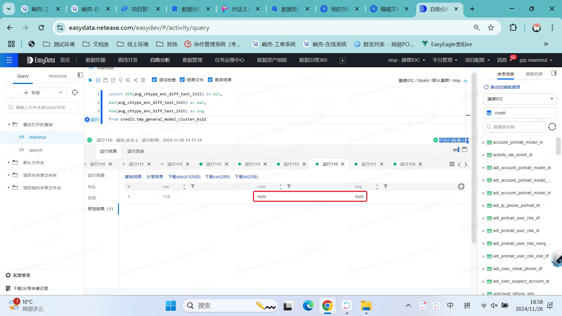 Spark - FAQ-NaN数据处理 - 《EasyData数据开发治理平台FAQ》